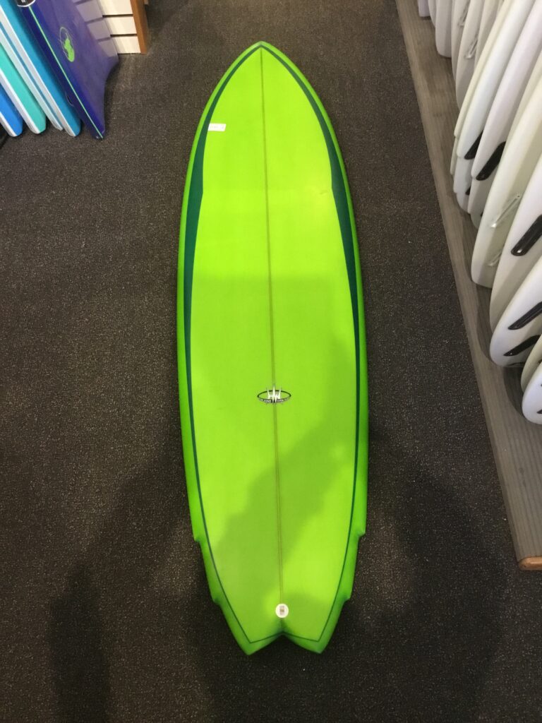6'7" Custom Quad Fish - Rusty Del Mar