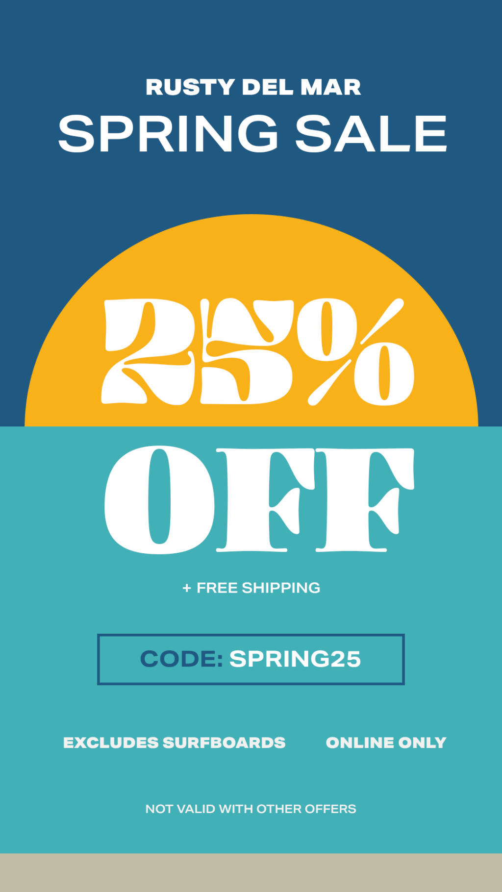 Rusty Del Mar Surf Shop - Del Mar, San Diego, California